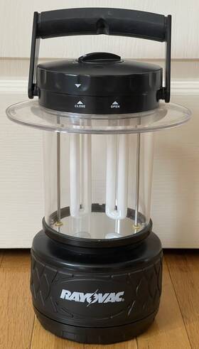 SP8DA RAYOVAC Sportsman Twin Tube Fluorescent Lantern Camping